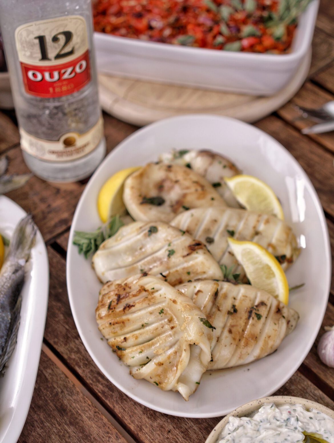 Calamari grillen | Rezept für Calamari vom Grill auf firechefs.de